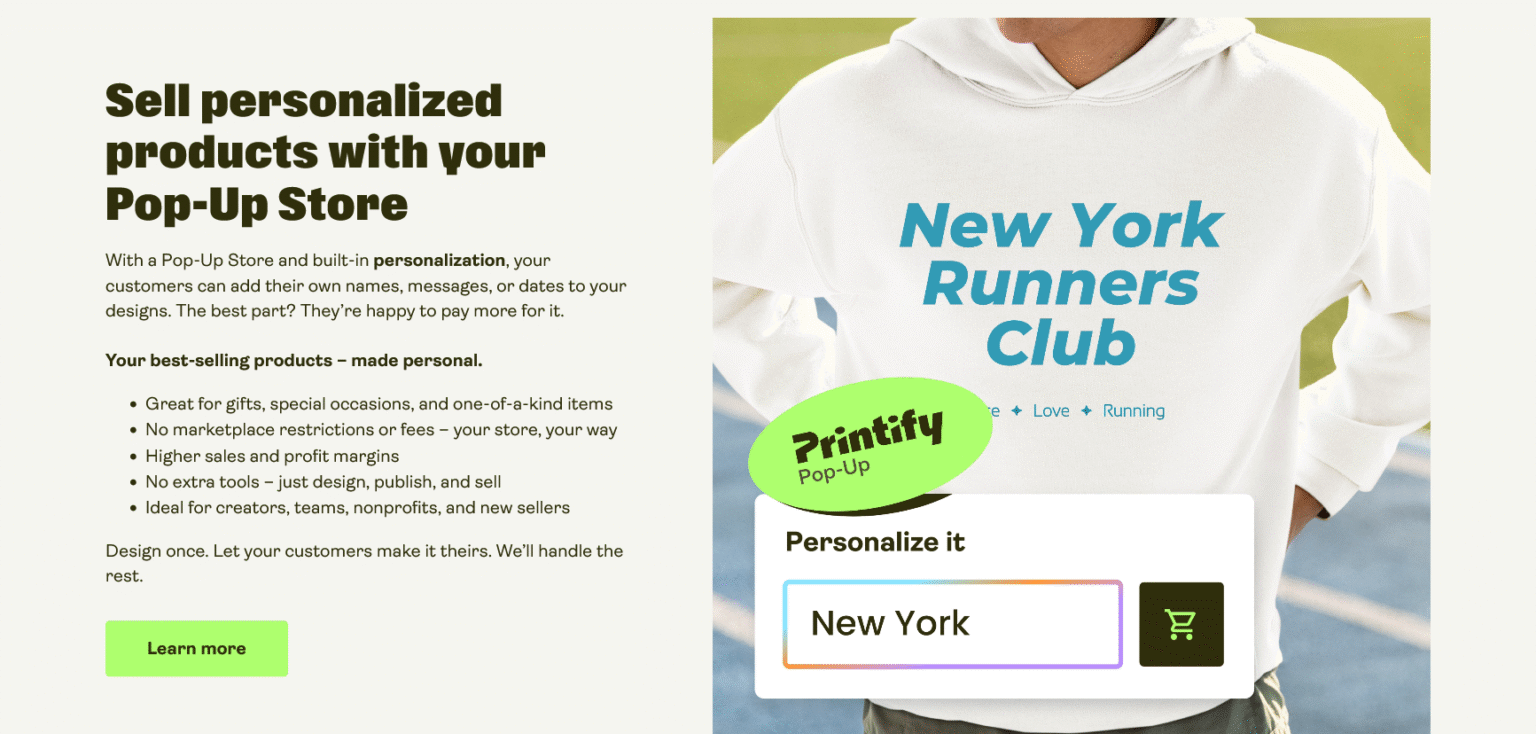 What Is Printify Pop-Up Store? (Your Free E-commerce Store)
